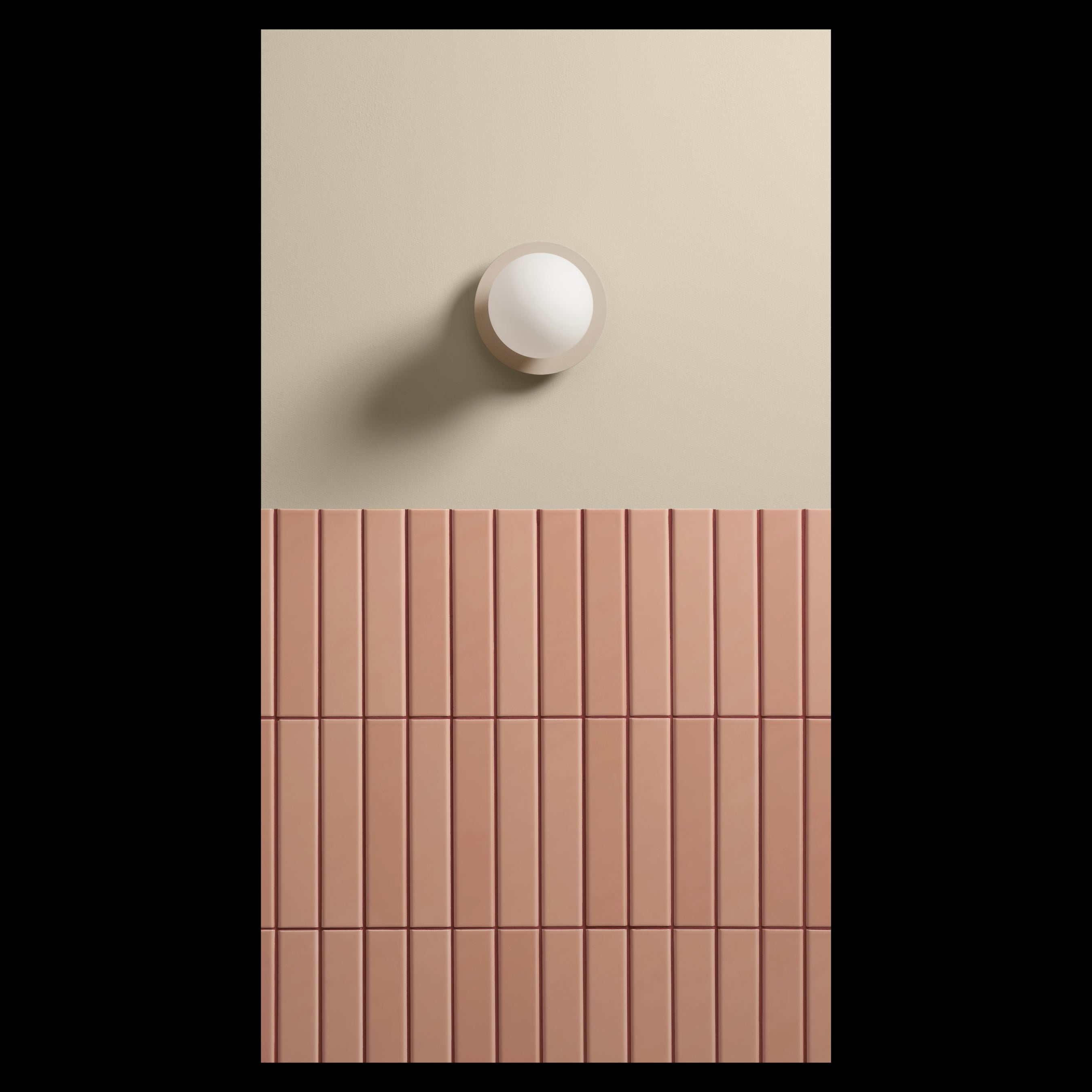 Toniton Circle Wall Lamp 160 Greige – Toniton EU