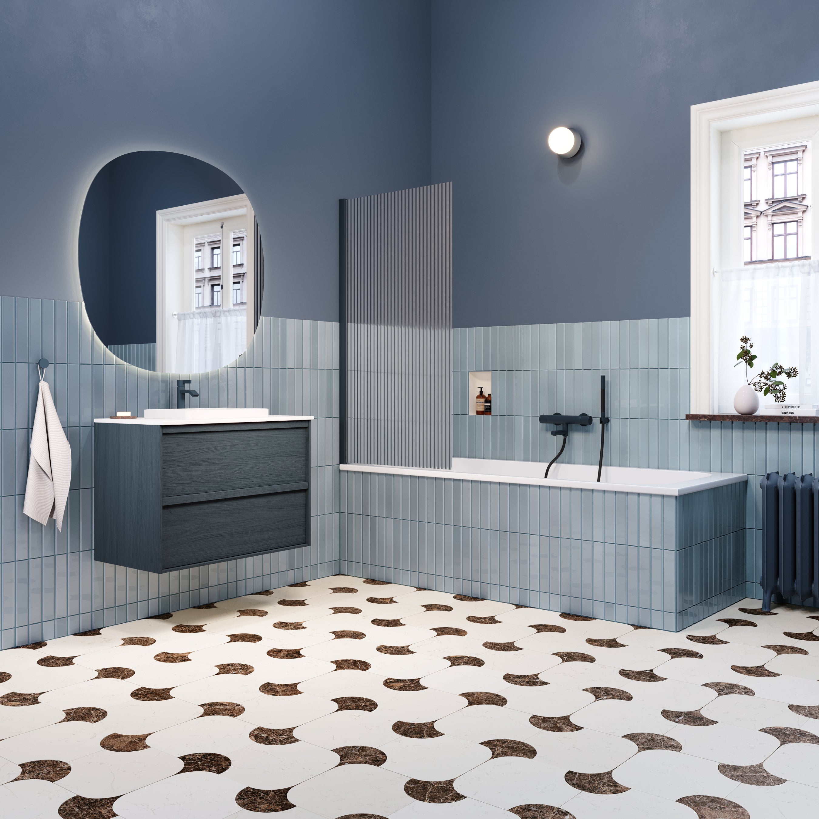 Toniton Combine Tile Vertical Blue – Toniton EU