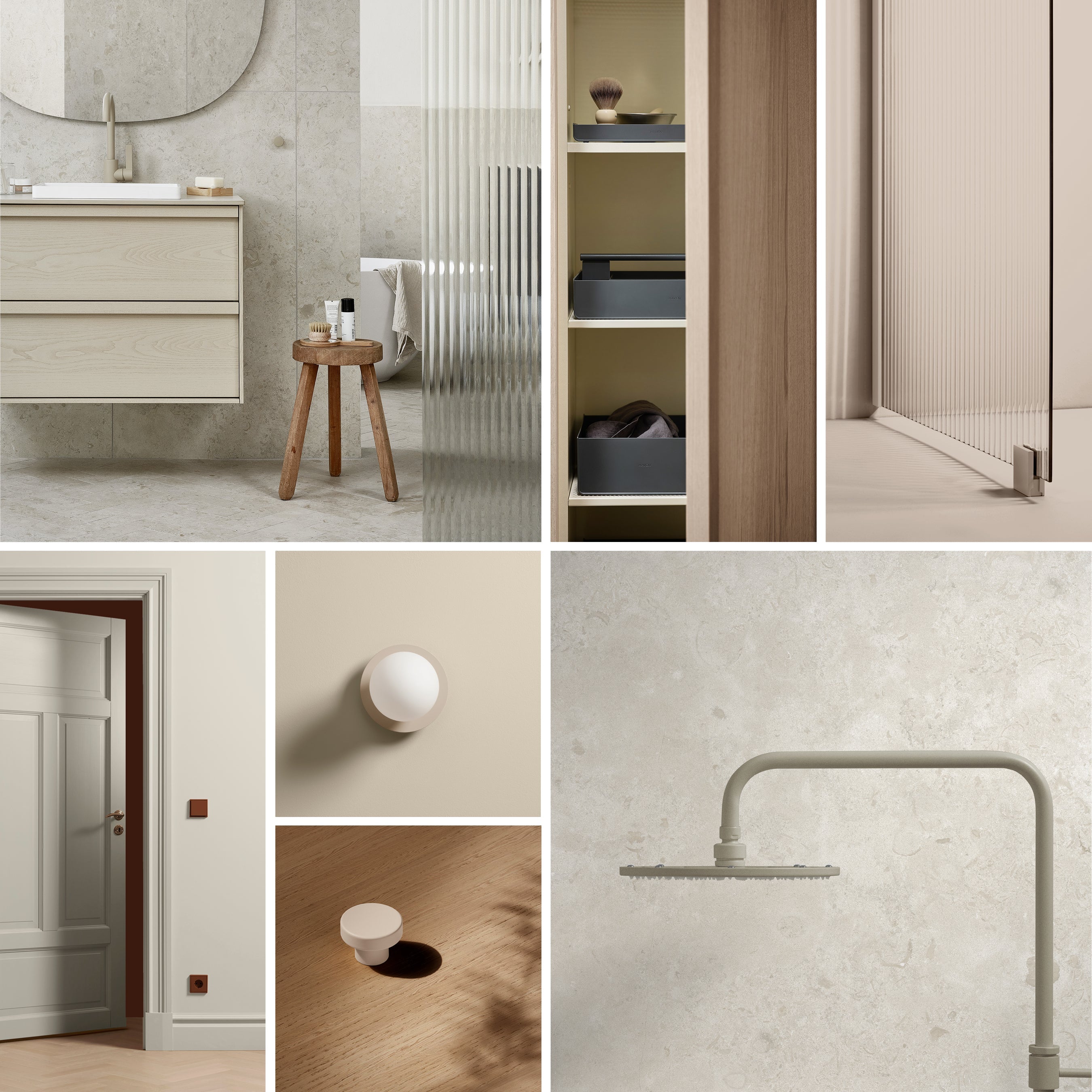 Toniton Mirror Cabinet H2 Greige – Toniton EU